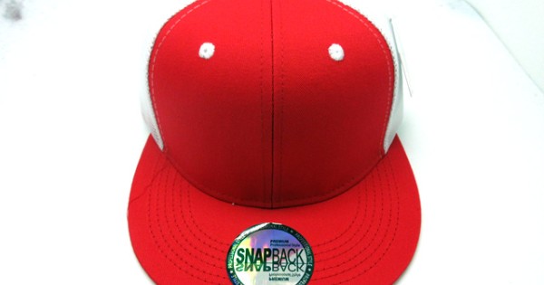 2103-06 MESH SNAP BACK RED/WHT